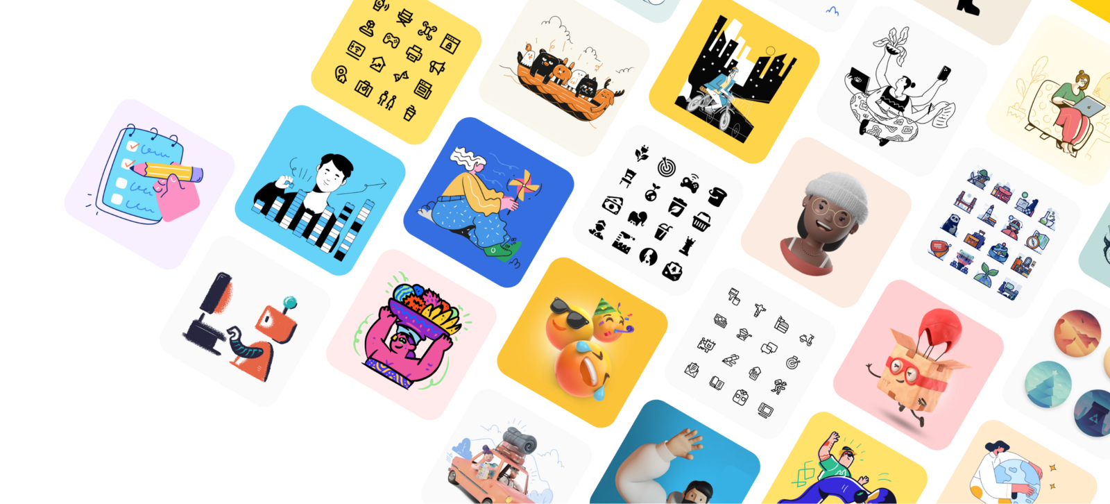Free & Premium Illustration Packs - 400+ SVG Sets
