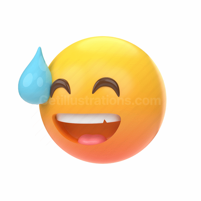 Download emoticon, emoji, sticker, face, embarressed, kidding, laugh ...