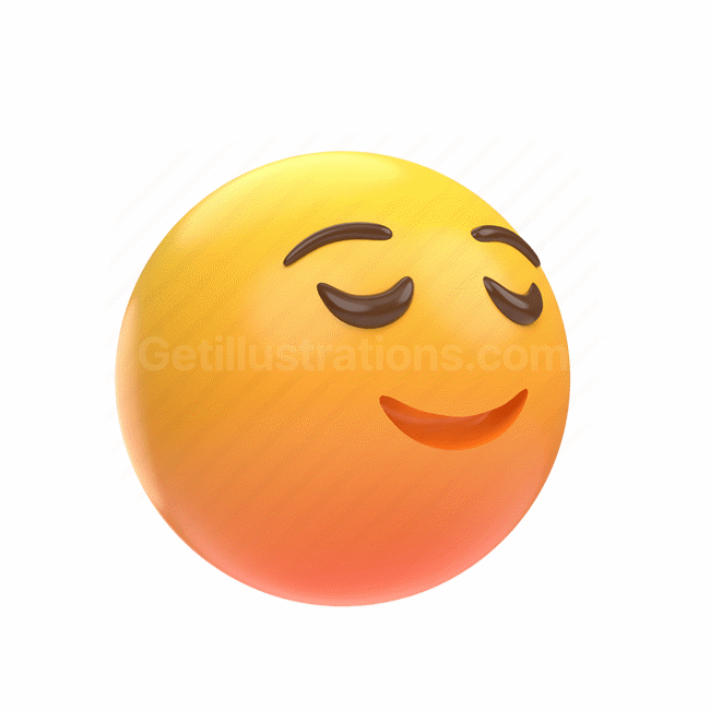 Download emoticon, emoji, sticker, face, satisfied, happy, smile, right ...