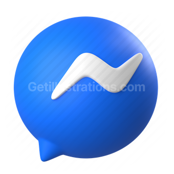 Download conversation, chat, messages, message, talk- 3D App icons