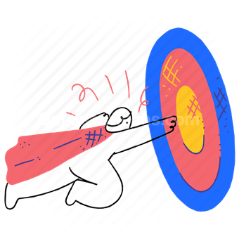 Download target, aim, goal, destination, arrival, superhero- Simple ...