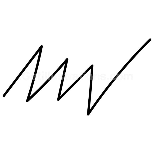 Download zigzag, line, lines, doodle, handdrawn, draw- Elemental scribble