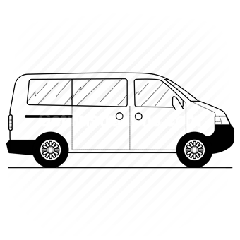 Download micro bus, minibus, vehicle, transport, public, car, bus ...