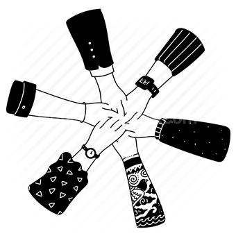 Download teamwork, hand, gesture, team, working together, hands ...