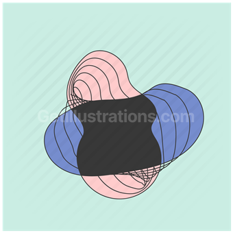 Download pattern, abstract, modern, curves, shapes, solid, composition ...