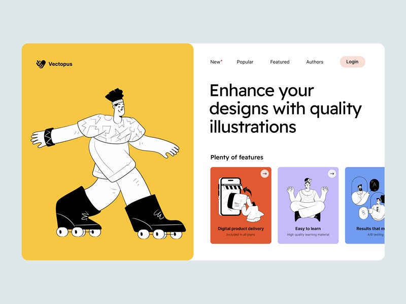 Download Sketch vector illustrations for websites and apps