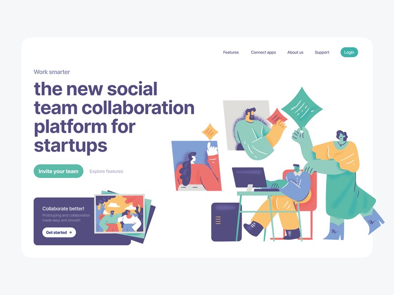 Stipple Vector illustrations for web