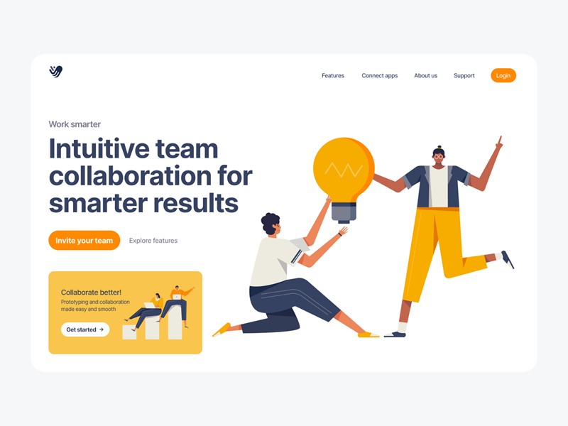 Download Team work and collaboration illustrations